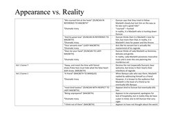 Macbeth: Deception and Irony Quotes | PDF | Macbeth