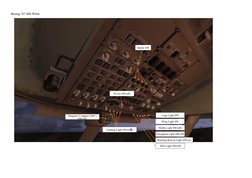 Boeing 747-400 Cockpit Layout Overview | PDF | Cockpit | Manufactured Goods