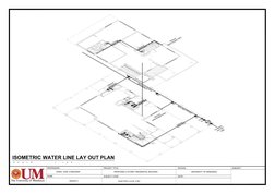 Isometric Water Line Layout Plan | PDF