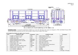 Boxn Wagon Specifications and Details | PDF | Axle | Train