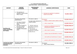 Practical Research 1 Curriculum Guide | PDF
