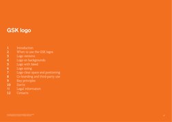 GSK Logo Usage and Guidelines | PDF | Logos | Brand