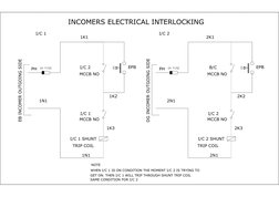 Incomer Electrical Interlocking Diagram | PDF