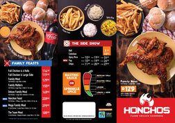 Honchos Menu and Meal Prices 2025 | PDF