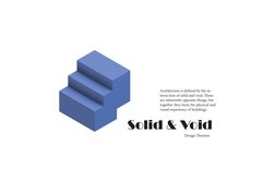 Solid and Void in Architectural Design | PDF | Space | Geometry