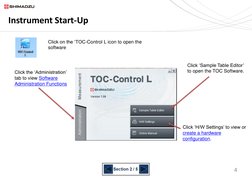 TOC-L Series Quick Reference Guide | PDF | Total Organic Carbon | Syringe