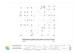 Ground Floor Auxiliary Layout Plan | PDF