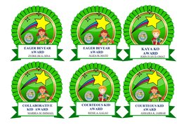Editable Kindergarten Award Ribbons | PDF