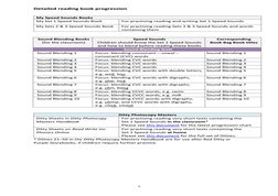 RWI Reading Books and Progression Guide | PDF