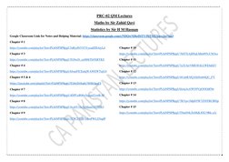 PRC Course Materials and Lectures | PDF