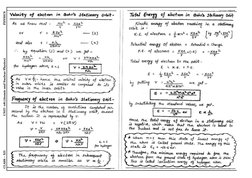 Class 12 Atomic Physics Notes | PDF