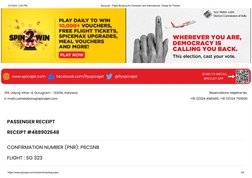 SpiceJet - Boarding Pass | PDF