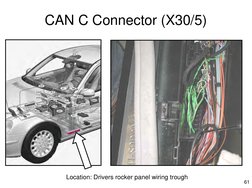 W211 CAN Bus Wiring and Location Guide | PDF | Wheeled Vehicles | Motor ...