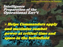 Understanding IPOE in Military Operations | PDF | Military Intelligence ...
