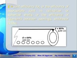 Joint Efficiency in Pressure Vessel Welding | PDF | Welding | Construction