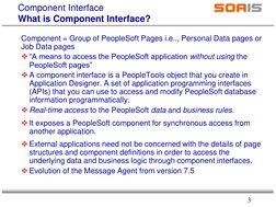 PeopleSoft Component Interface Guide | PDF | Application Programming ...