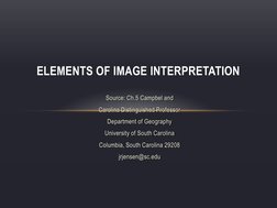 Key Elements of Image Interpretation | PDF | Teaching Methods ...