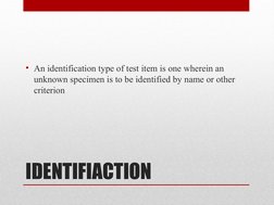 Enumeration and Identification Test Guide | PDF | University | Reading ...