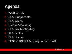 Understanding SLA in Oracle Fusion | PDF | Accounting | Information ...