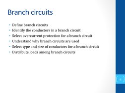 Understanding Branch Circuits in Design | PDF | Power Engineering ...