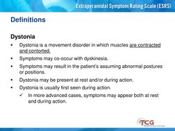 Extrapyramidal Symptom Rating Scale (ESRS) | PDF | Neurological ...