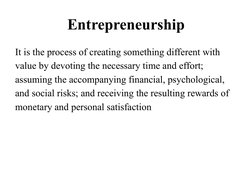 Introduction to Entrepreneurship Notes | PDF | Entrepreneurship ...