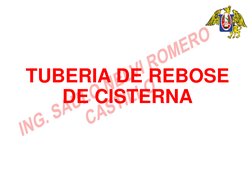 Cálculo de Tubería de Rebose | PDF