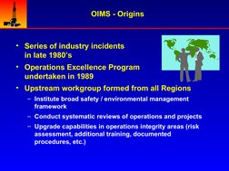 ExxonMobil Drilling OIMS Overview | PDF | Risk Management | Casing ...