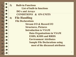 PL/I Programming Language Overview | PDF | Subroutine | Parameter ...