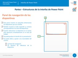 Estructura de la Interfaz de PowerPoint | PDF | Microsoft PowerPoint ...