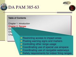 Range Safety and SDZ Guidelines | PDF | Artillery | Laser