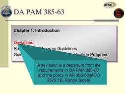 Range Safety and SDZ Guidelines | PDF | Artillery | Laser