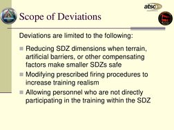 Introduction To Range Safety and Surface Danger Zones: Overview of AR ...