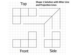 Understanding Miter Lines in Drawing | PDF