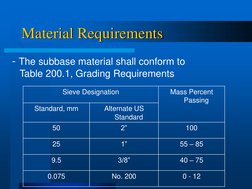Item 200 Aggregate Subbase Specification | PDF | Construction Aggregate ...
