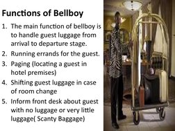 Bellboy Duties and Responsibilities | PDF | Baggage