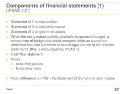 IPSAS Financial Statements Overview | PDF