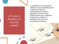 Alerta de Calidad: Proceso y Formato | PDF