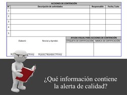 Alerta de Calidad: Proceso y Formato | PDF