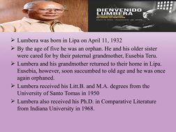 Bienvenido Lumbera: A Literary Legacy | PDF | Philippines