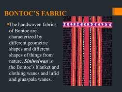 Luzon Textiles and Crafts Overview | PDF | Weaving | Textiles