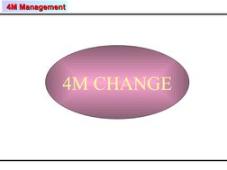 Understanding 4M Change Management | PDF