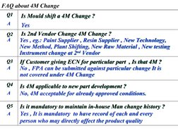 Understanding 4M Change Management | PDF