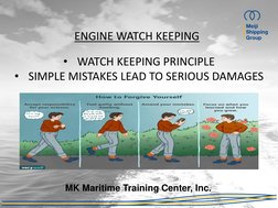 Engine Room Watchkeeping Essentials | PDF | Diesel Engine | Boiler