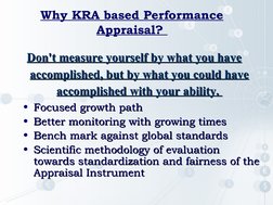 KRA-Based Performance Appraisal System | PDF | Performance Appraisal ...