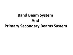Band Beam System in Floor Design | PDF | Beam (Structure) | Bending