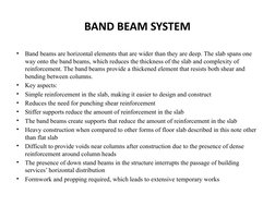 Band Beam System in Floor Design | PDF | Beam (Structure) | Bending