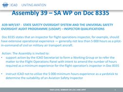 Update on ICAO Doc 8335 Procedures | PDF | Aviation Safety | Aviation