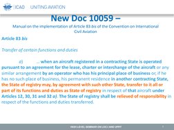 Update on ICAO Doc 8335 Procedures | PDF | Aviation Safety | Aviation