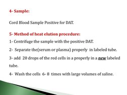Elution Techniques in Blood Banking | PDF | Antibody | Medical Specialties